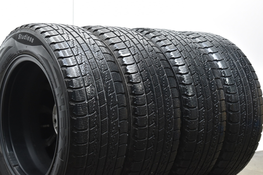 【美品】DCENTI STW10 16in 6.5J +50 PCD114.3 NEXEN WINGUARD ICE 215/60R16 ...