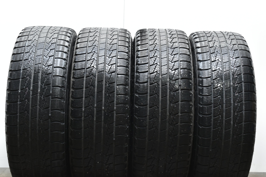 【美品】DCENTI STW10 16in 6.5J +50 PCD114.3 NEXEN WINGUARD ICE 215/60R16 ...