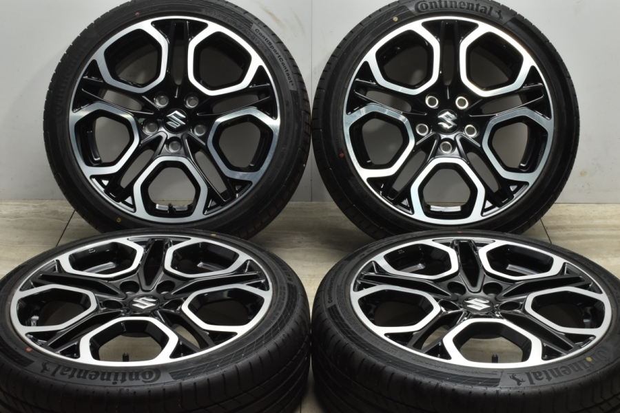 【2022年製 新車外し】スズキ ZC33S スイフトスポーツ 純正 17in 6.5J +50 PCD114.3 コンチスポーツコンタクト5 195/45R17 ZC32S スイスポ 中古 ...