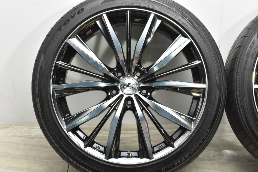 【人気ホイール】WEDS LEONIS VX 20in 8.5J +35 PCD114.3 トーヨー トランパス LuII 245/40R20 レクサスNX ハリアー RAV4 エクストレイル ...