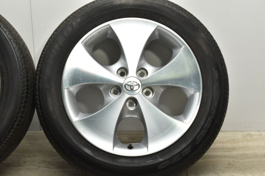 【美品】トヨタ 10 アルファード 純正 17in 7JJ +45 PCD114.3 ダンロップ 225/55R17 ヴェルファイア ...