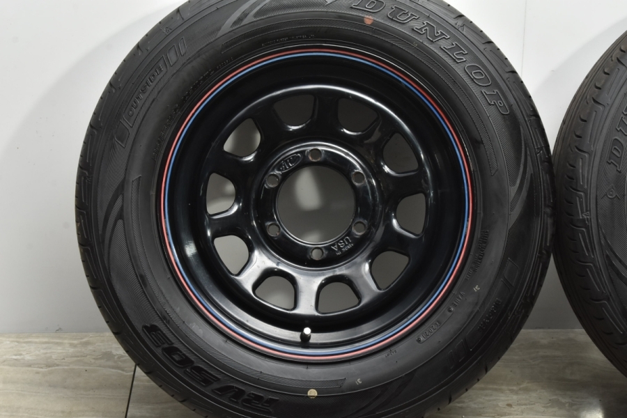 【2021年製 バリ溝】デイトナ 16in 7JJ +48 PCD139.7 ダンロップ RV503 215/65R16C ハイエース ...