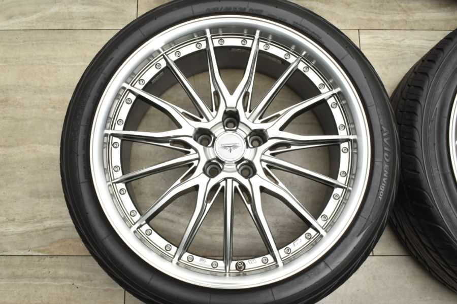 DORFREN HYVAA 20in 8.5J +35 PCD114.3 ホイールのみ販売可 DORFREN HYVAA 20in 8.5J +35 PCD114.3 ホイールのみ販売可