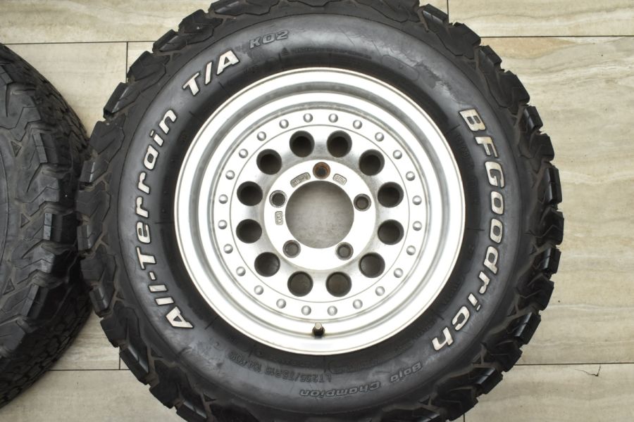 【希少品】EMR PRODUCT 15in 7JJ -13 PCD139.7 5H BFグッドリッチ オールテレーン T/A KO2 ...