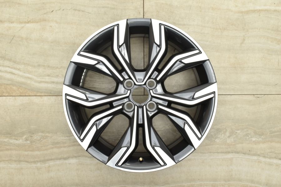 【美品 正規品】ルノー ルーテシア 純正 17in 7J +37 PCD108 1本販売 品番:403000324R 交換用 補修用 修理用 ...