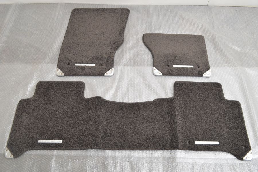 【新車外し品 正規品】ランドローバー レンジローバースポーツ 純正 フロアマット 品番：VPLWS0384AAM 4点セット 美品 交換用 ...