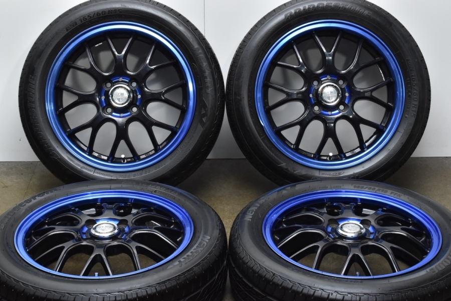 【大特価】エクスプロード RBM 15in 5J +45 PCD100 2021年製 ブリヂストン ネクストリー 165/60R15 パッソ ...