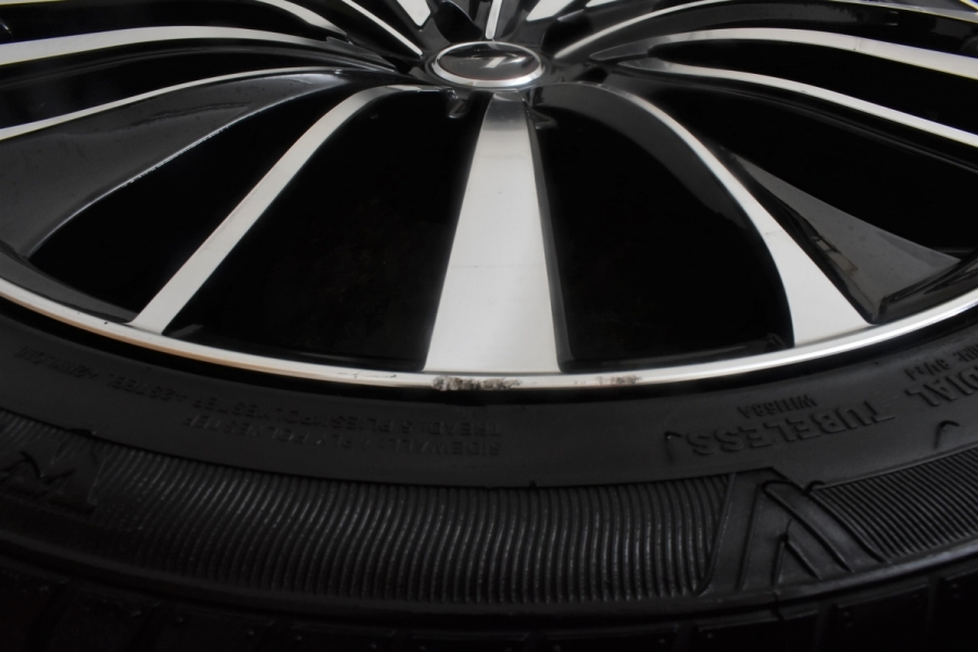 【程度良好品】Weds レオニス VT 20in 8.5J +35 PCD114.3 ウィンラン R330 245/40ZR20 2020年製 アルファード ヴェルファイア LEONIS 即納 ...