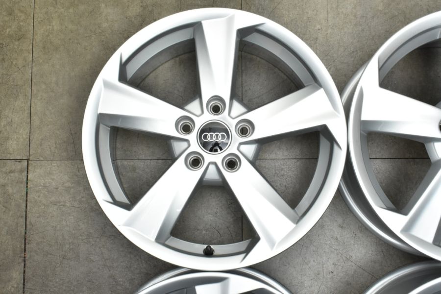 【正規品】アウディ Q2 純正 17in 7J +45 PCD112 4本セット 品番:81A601025B スタッドレス用 交換用 ノーマル ...