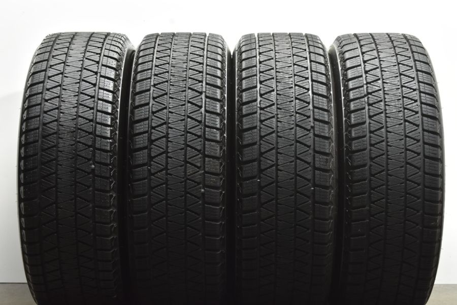 【バリ溝】スバル フォレスター 純正 17in 7J +48 PCD100 ブリヂストン ブリザック DM-V3 225/60R17 XV ...