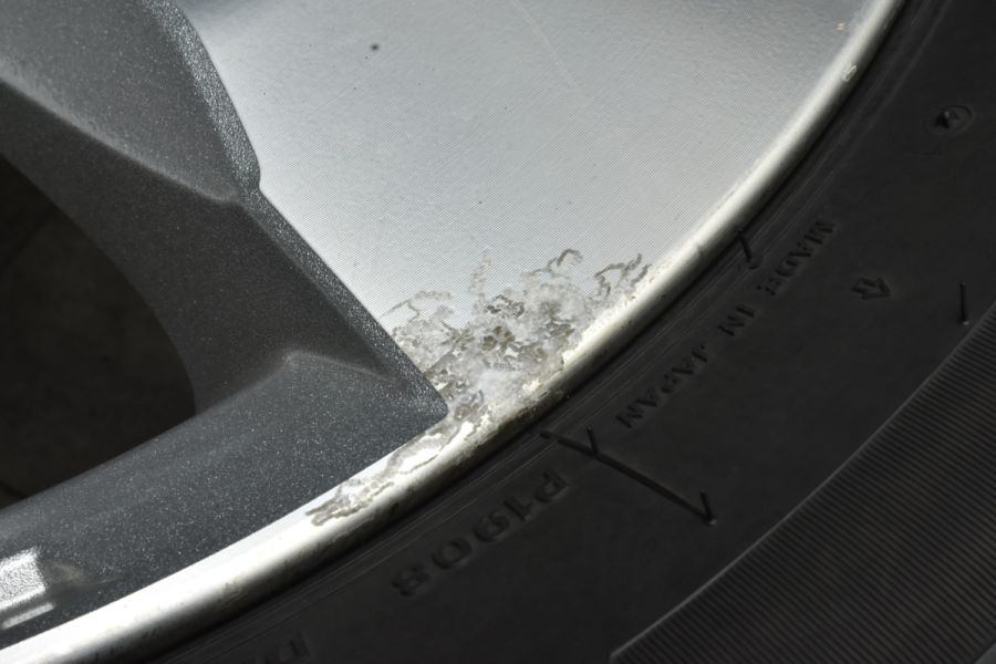 【バリ溝】スバル フォレスター 純正 17in 7J +48 PCD100 ブリヂストン ブリザック DM-V3 225/60R17 XV ...