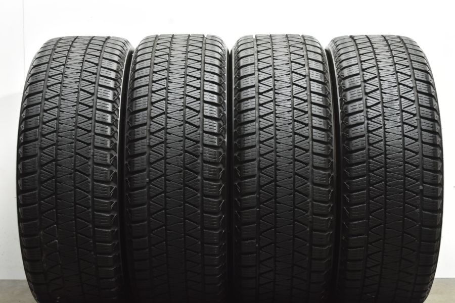 【バリ溝】ニッサン T31 エクストレイル 純正 18in 7J +40 PCD114.3 ブリヂストン ブリザック DM-V2 225 ...